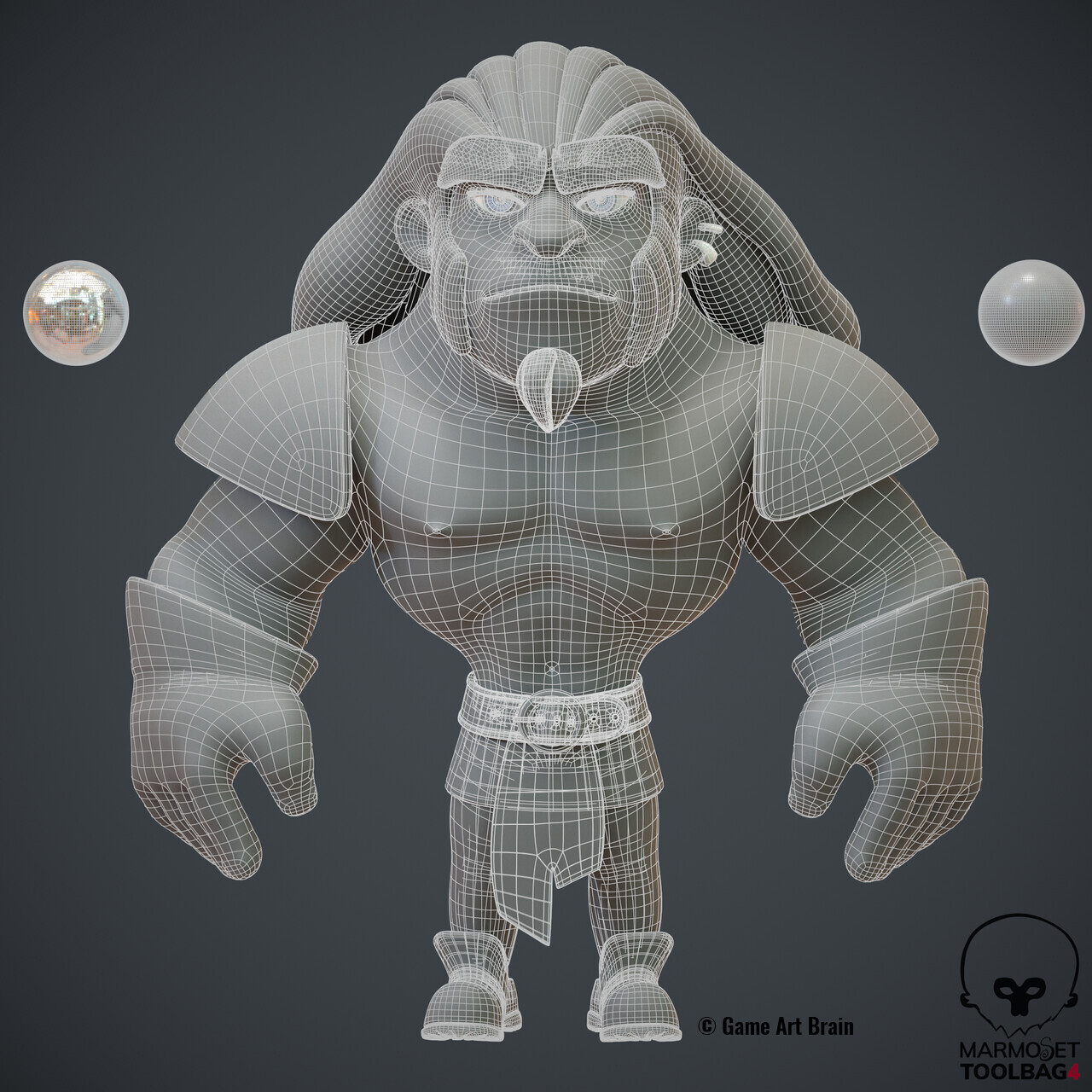 Game Art Brain - Creation & Consulting - Rigging of: The Furnace Master ...