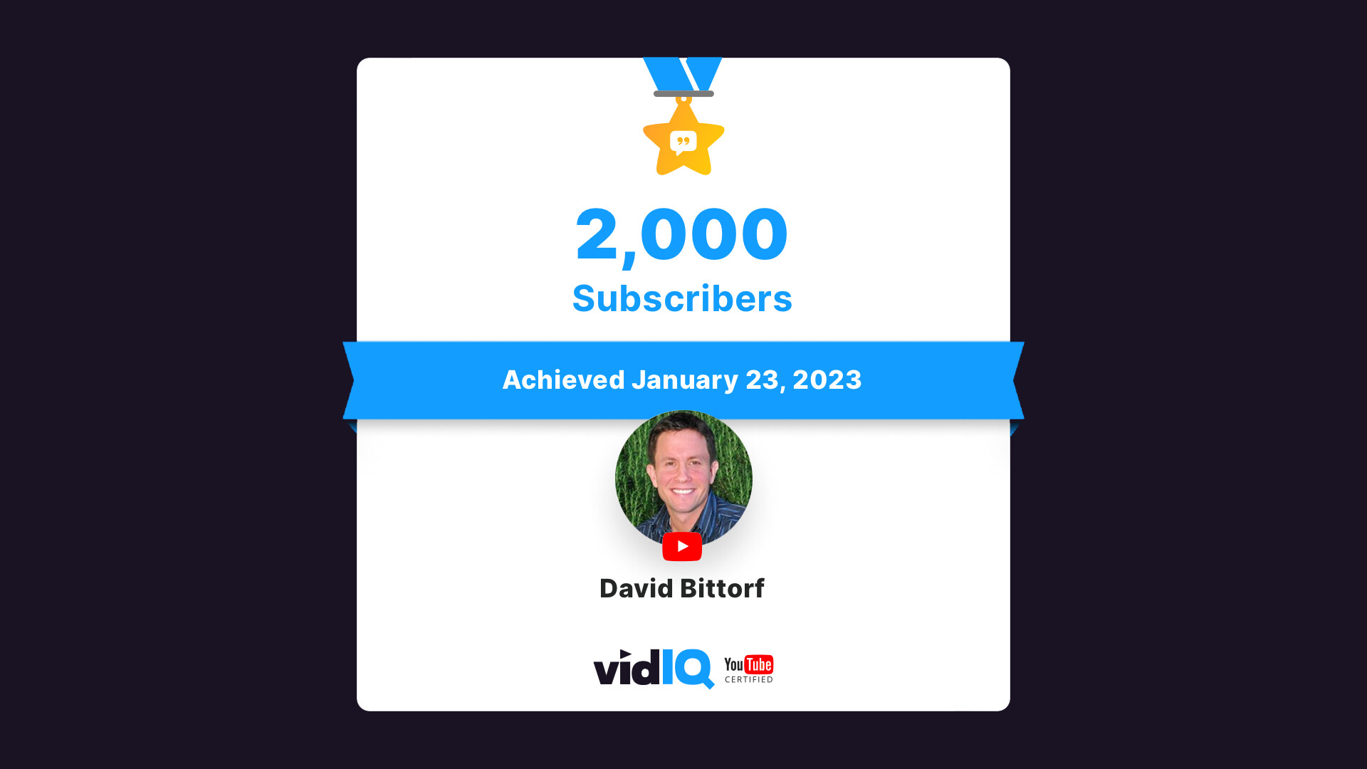 David Bittorf School - Thank you!