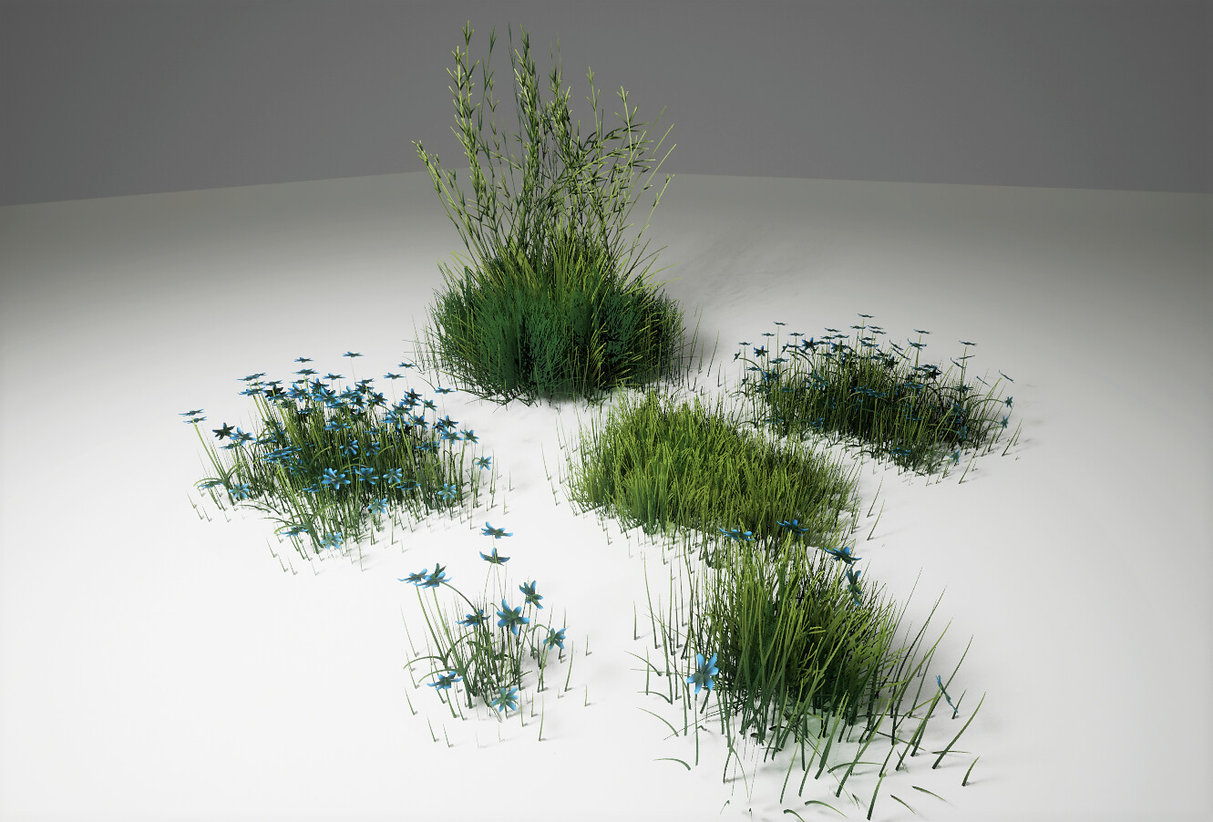 how to make grass scenery