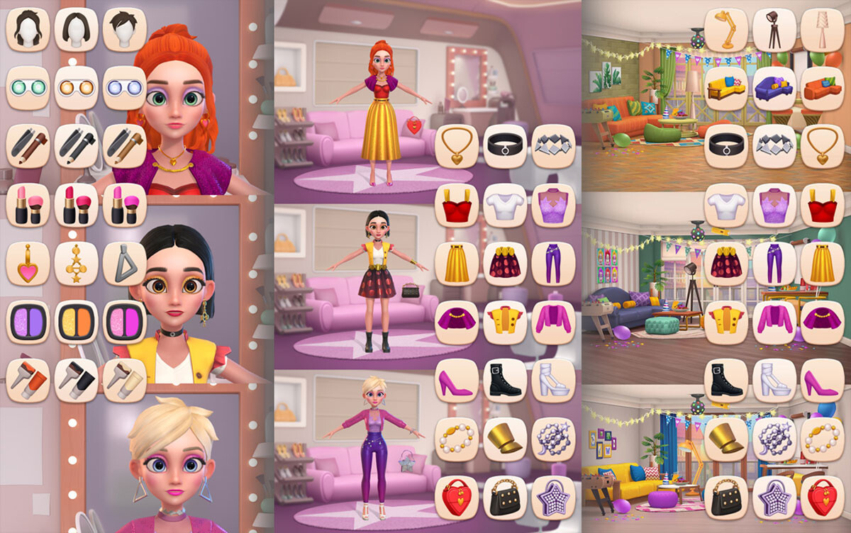 Playrix Games - Icon Design in Homescapes