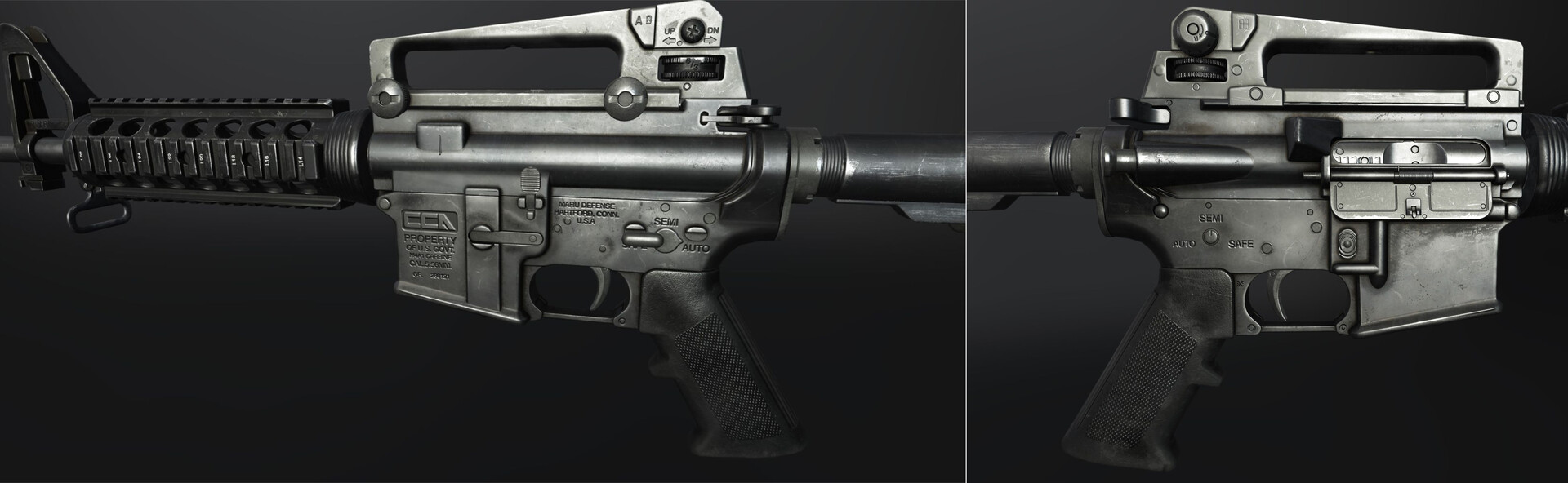 gun texture design