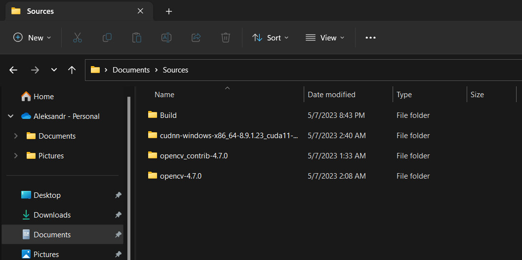 Aleksandr Kirichenko Compile Opencv With Cuda Support For Python In Houdini On Windows 11