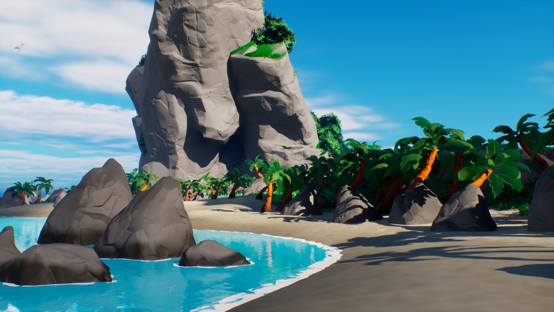 Manuel Fuentes - PCG Procedural environment studies UE5 - Stylized ...