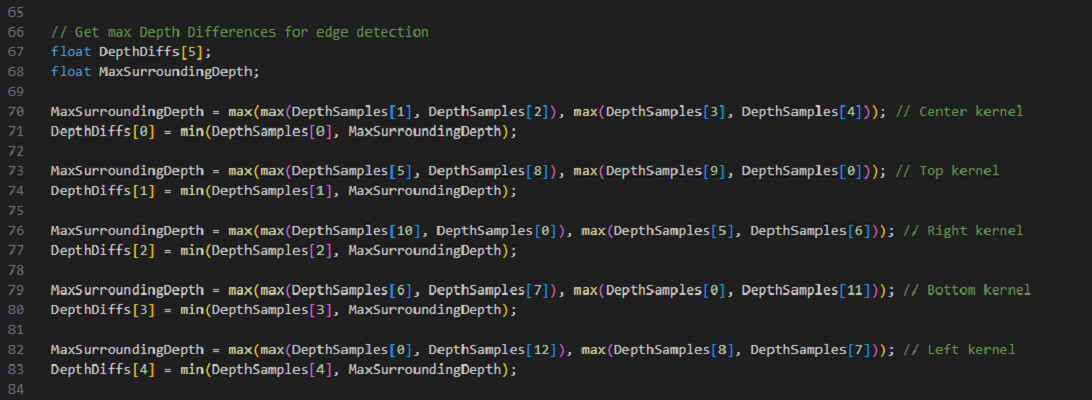 Laird WT - Edge Detection in Unreal Engine 5 Mobile Deferred Rendering ...