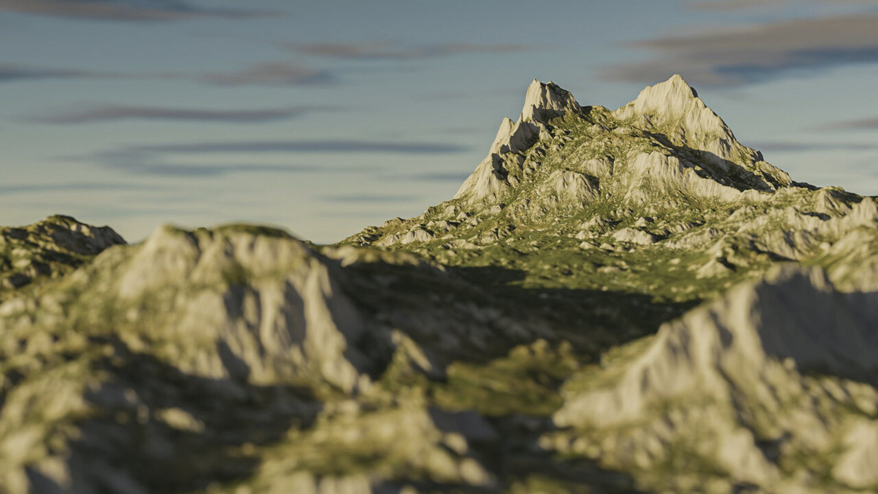 Chris J Mitchell - Landscape Heightmap 16k Free Download