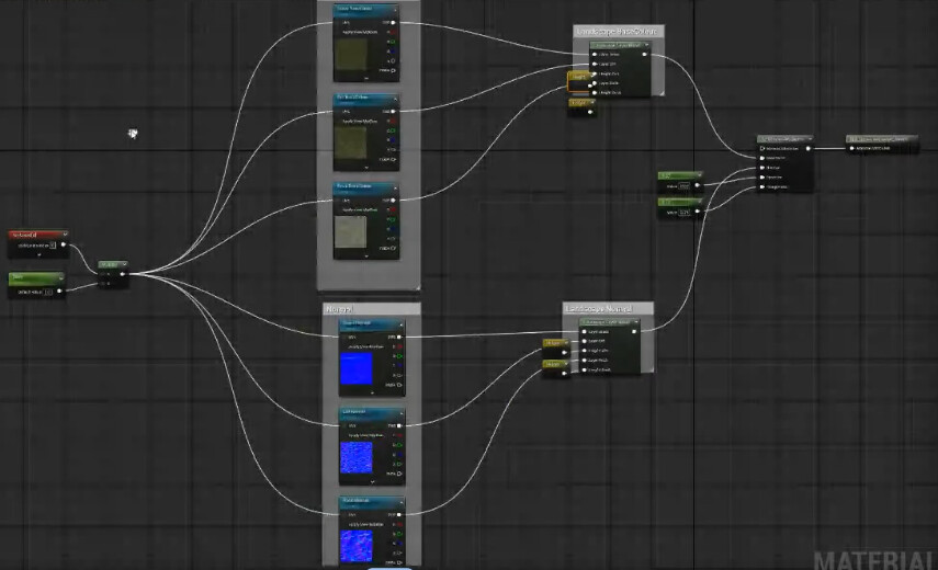 Liam Byrne - Basic Landscape Layer Material Setup in Unreal Engine 5