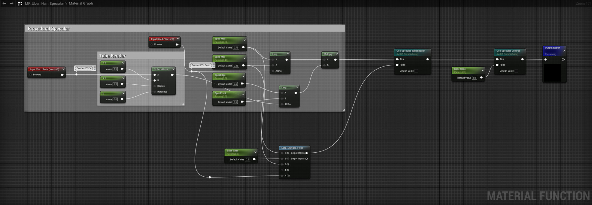 Giacomo Liberio - [INTRO] - Custom Uber Shader for Hair-Strand in UE5