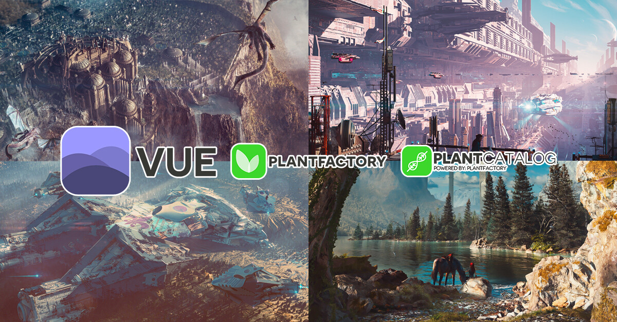 The Art of Christian 'Tigaer' Hecker - Vue & Plant Factory are now FREE