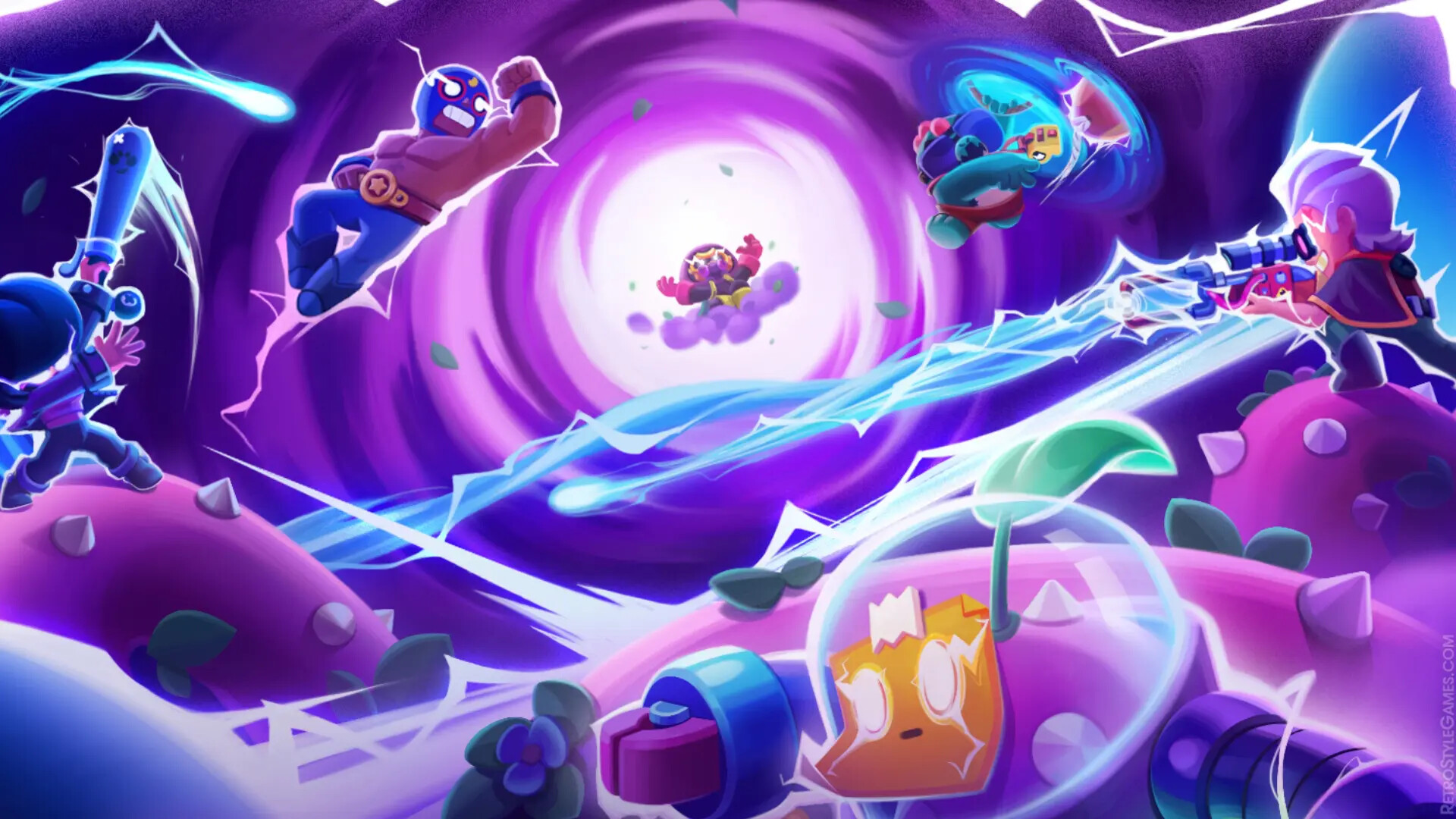 RetroStyle Games - Exploring the Art Style of Brawl Stars