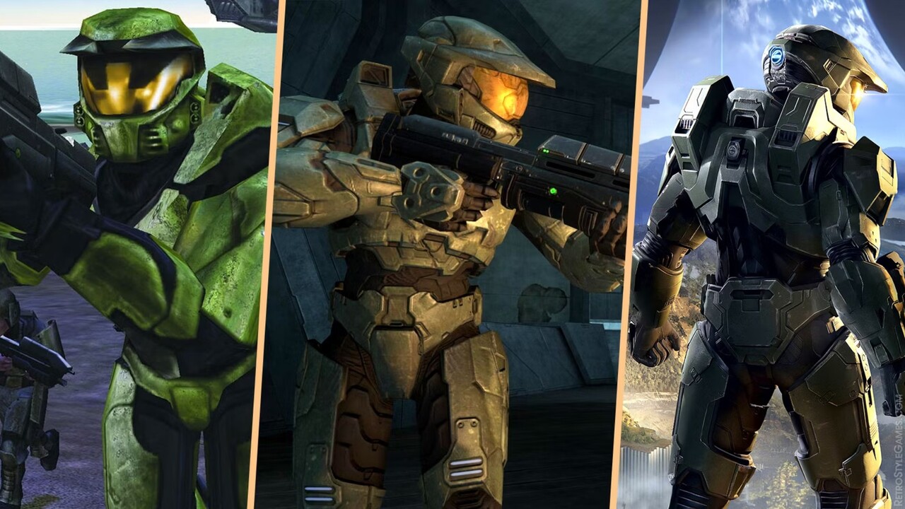 RetroStyle Games - The Comparison of Halo Art Style: From Halo 4 to ...