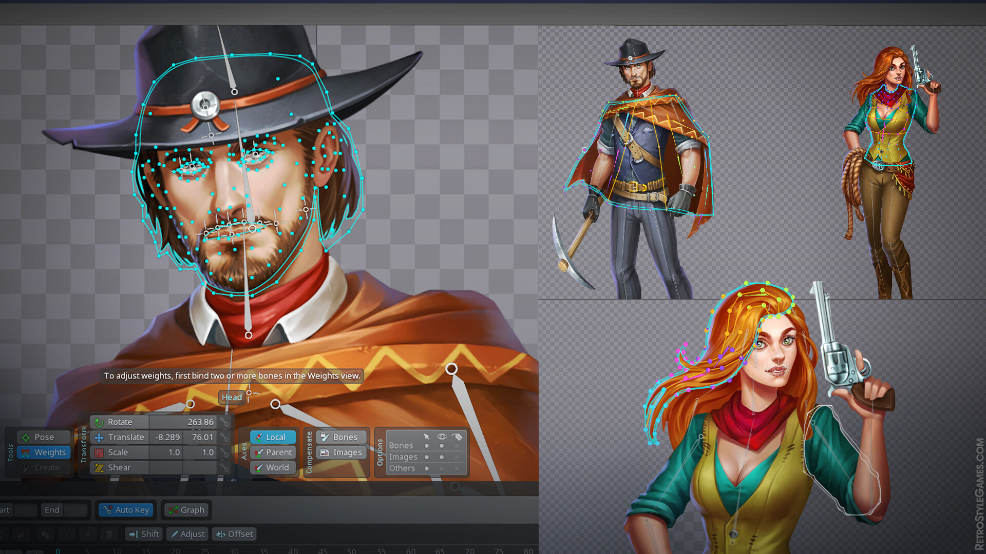 RetroStyle Games - 2D Animation Software for Games