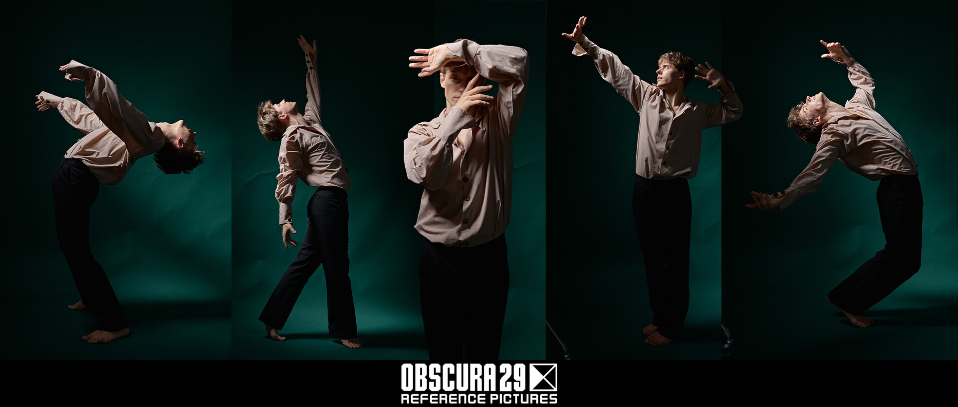 Obscura 29 - Fuel Your Art with Cinematic Male Poses!