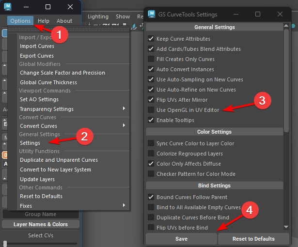 George Sladkovsky - GS Curve Tools UV Editor OpenGL Feedback