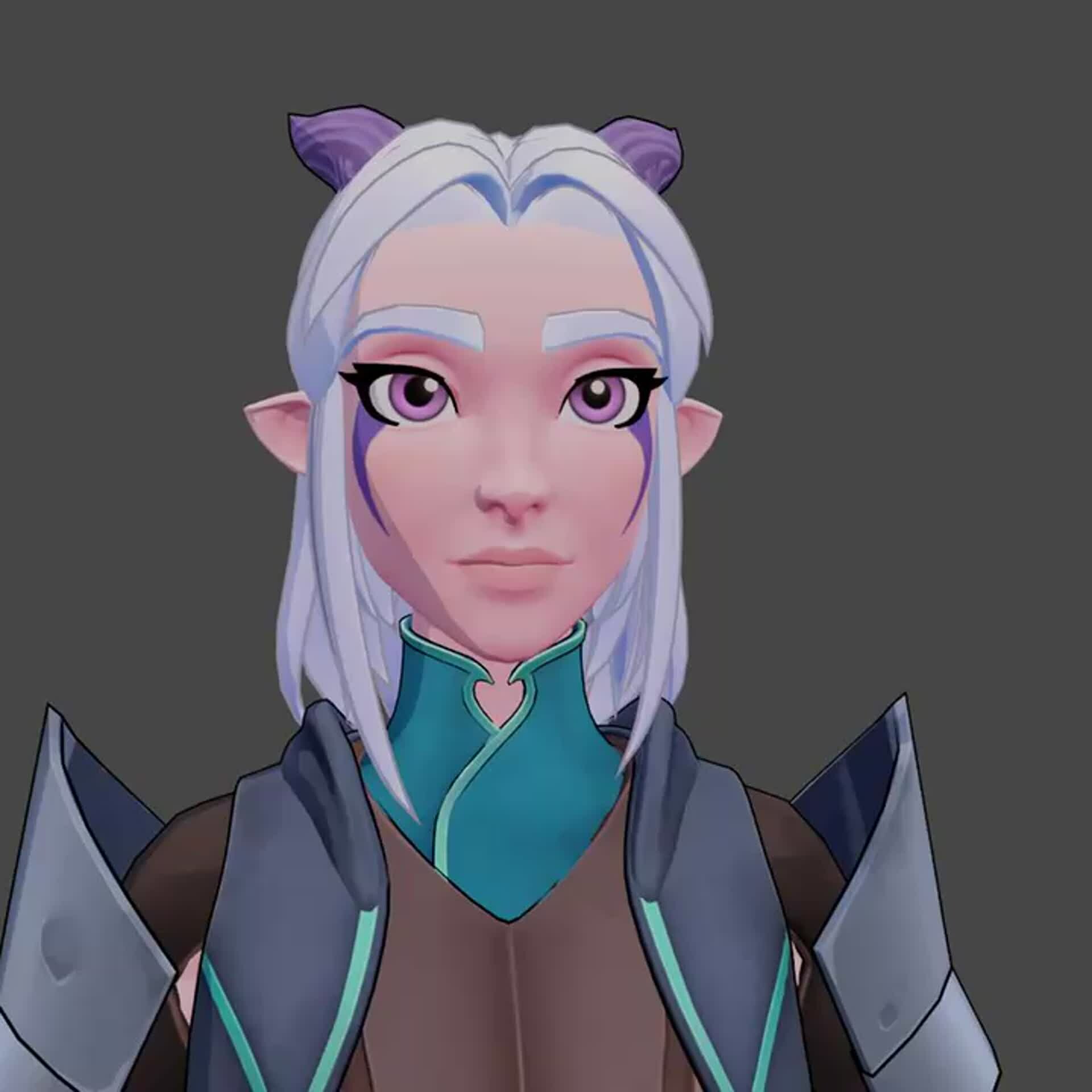 ArtStation - Rayla's Update: Toon Shader