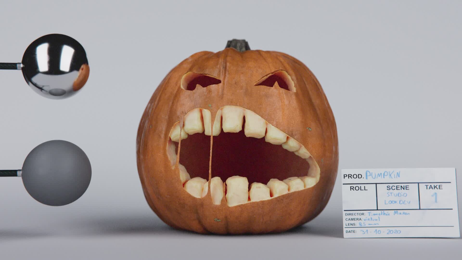 ArtStation - Update on my latest Pumpkin project