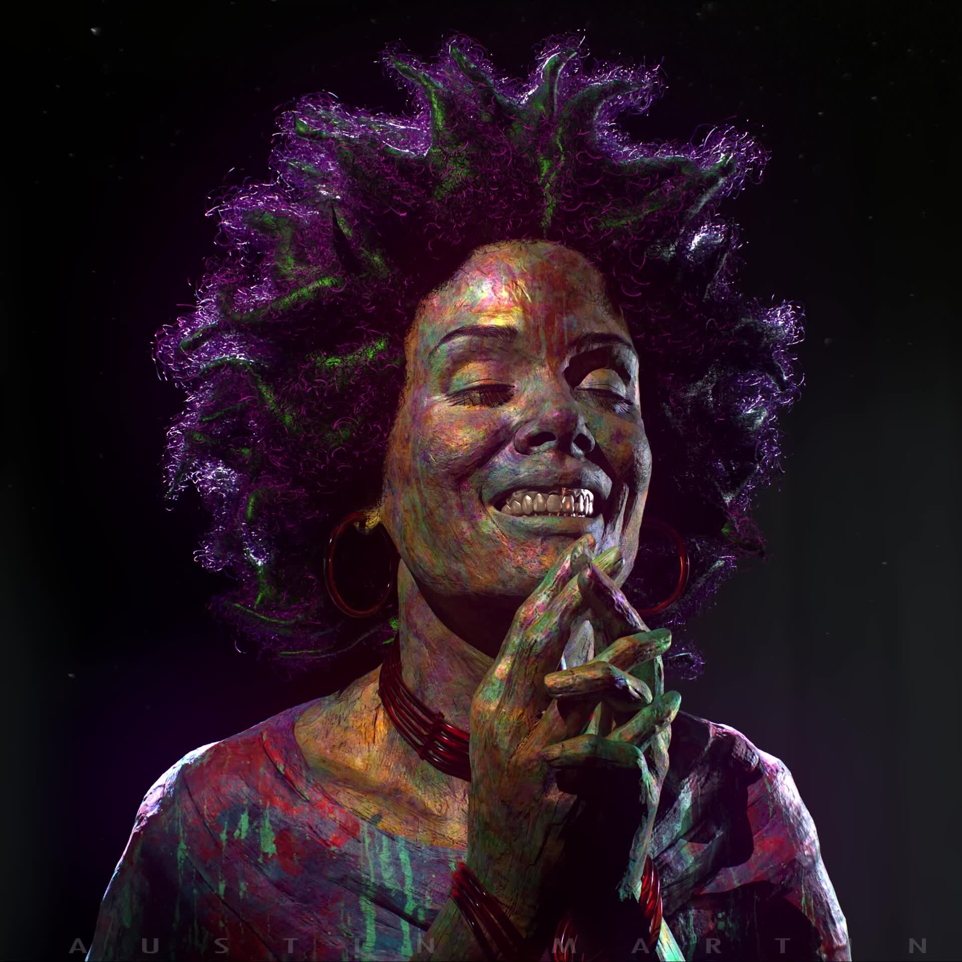 ArtStation - Painted Smile