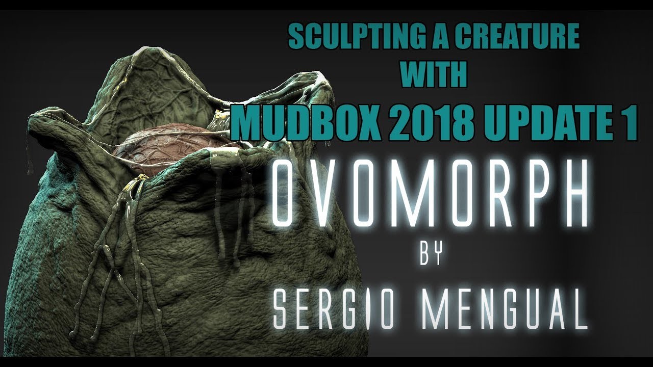 ArtStation - Alien Ovomorph Timelapse Sculpt Video