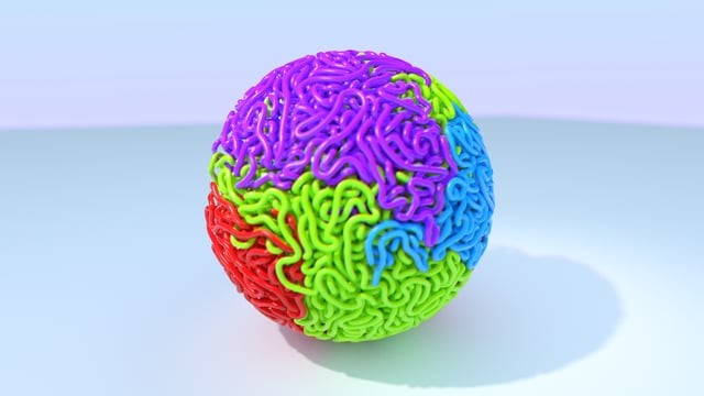 ArtStation - Houdini Growing lines