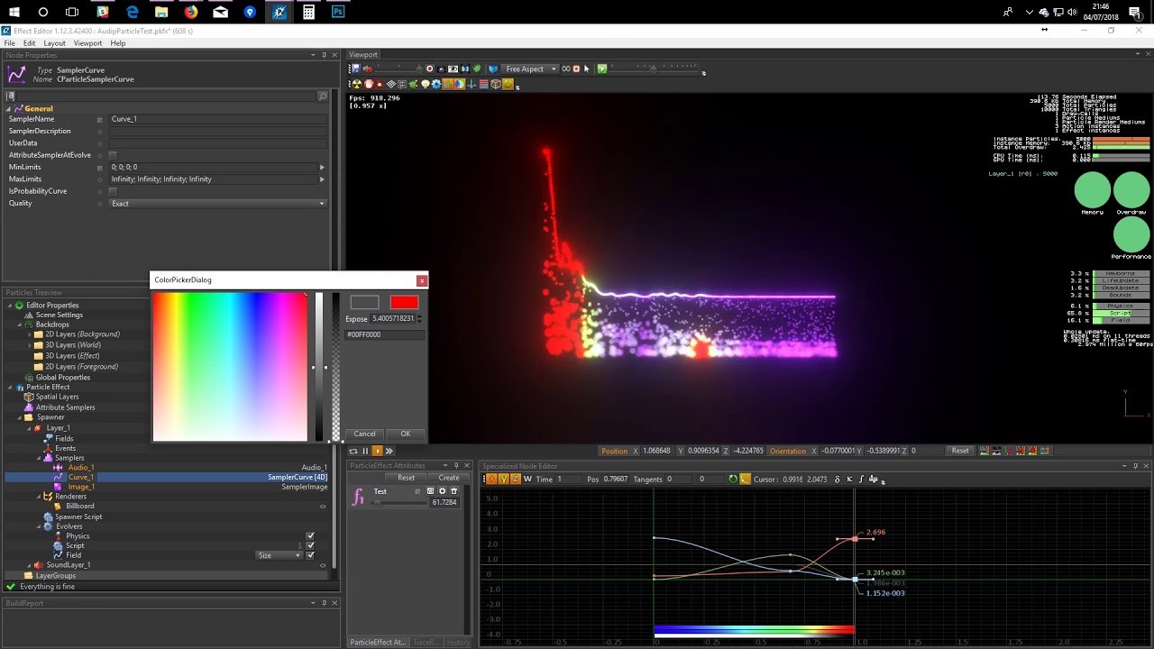 ArtStation - Visualizer PopcornFX Practice