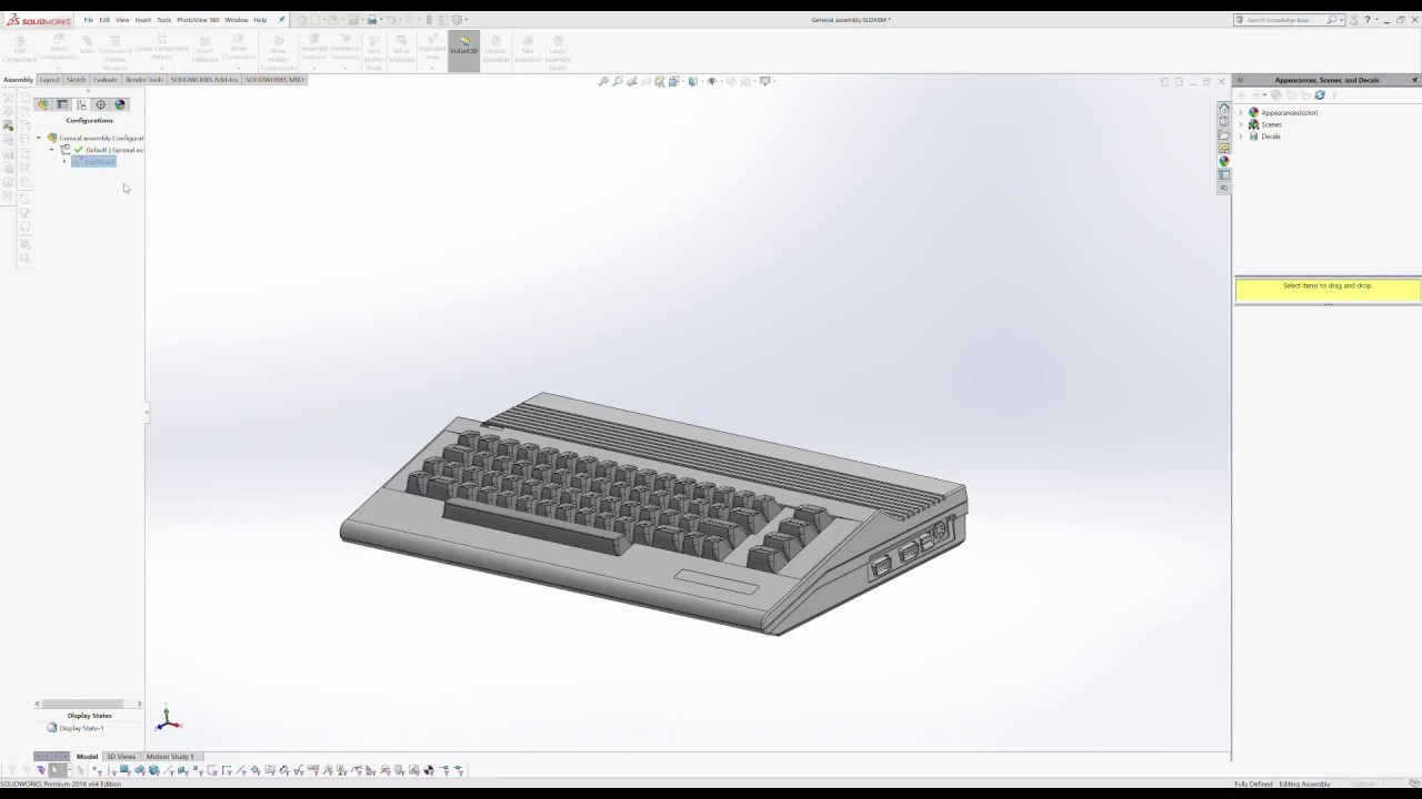 ArtStation - Modeling Commodore 64C Inside Out - Update 2