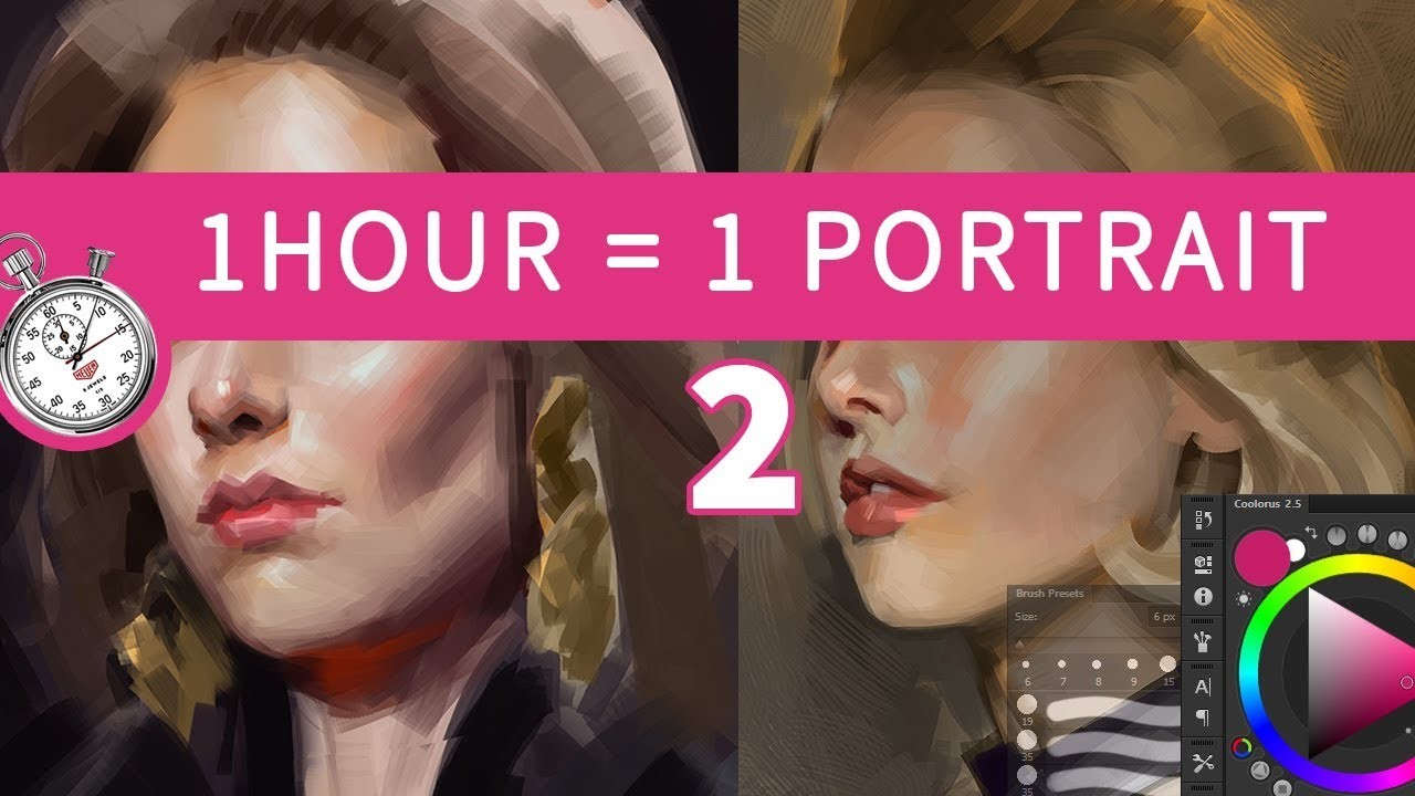 ArtStation - 1 HOUR = 1 PORTRAIT [2]