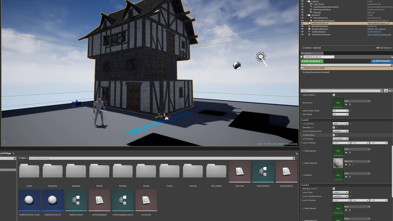 ArtStation - Building Maker part 2. An explanation.