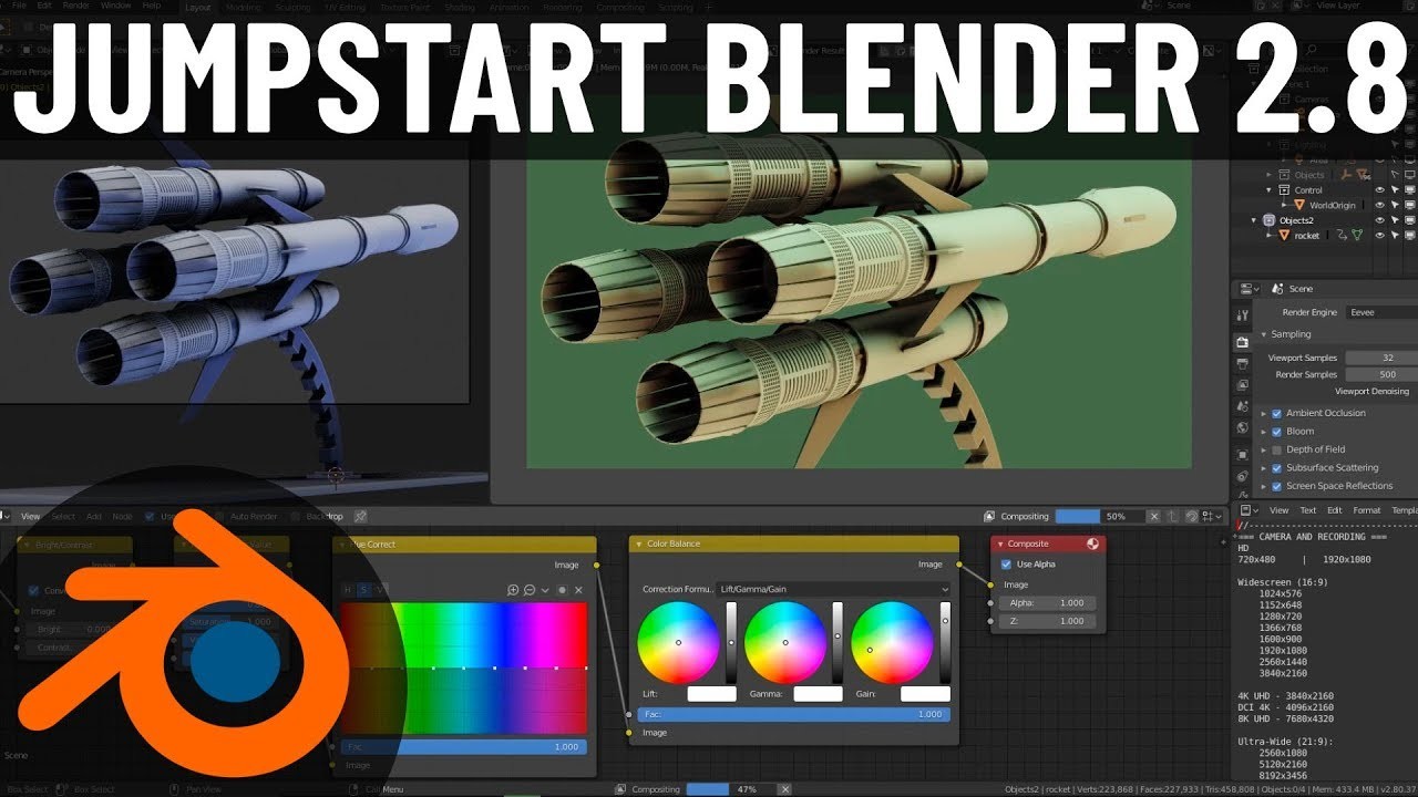 ArtStation - Jumpstart Your Workflow in Blender 2.8