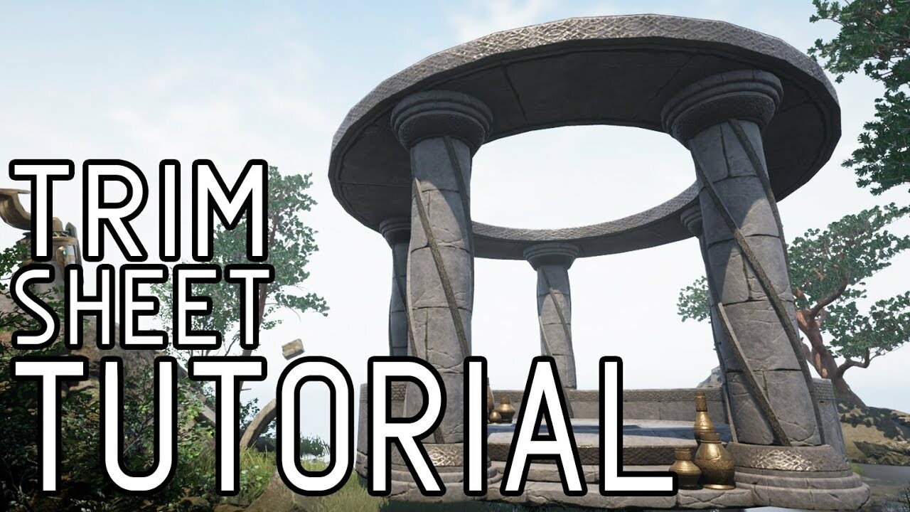 ArtStation - Trim Sheet Tutorial - Environment Art 101