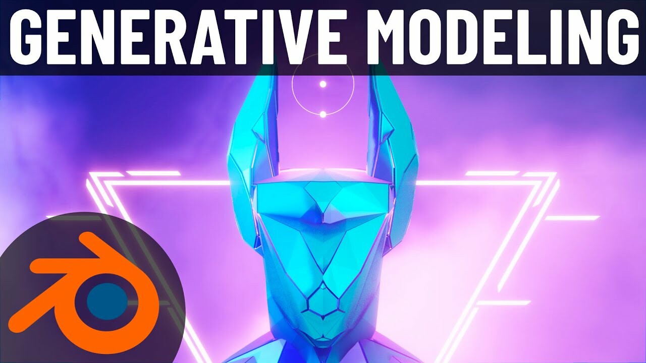 ArtStation - Generative Modeling with Modifiers (Blender 2.8)