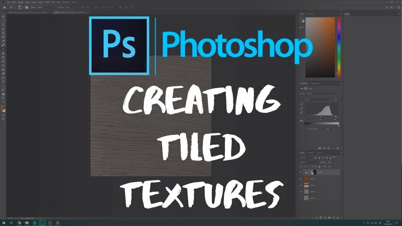 ArtStation - Photoshop: How to Create Tiled Textures