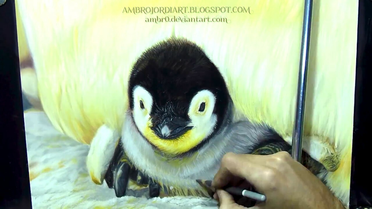 ArtStation - Penguin Drawing + Timelapse
