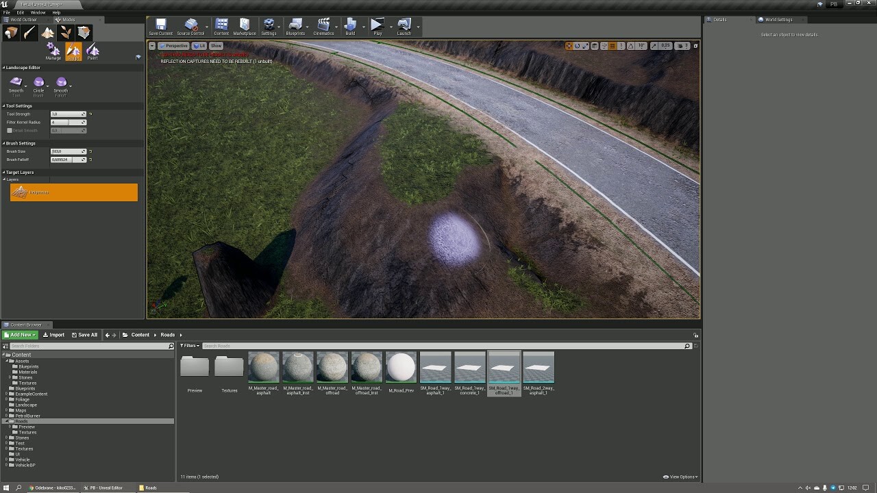 ArtStation - UE4 wip auto-terrain landscape material