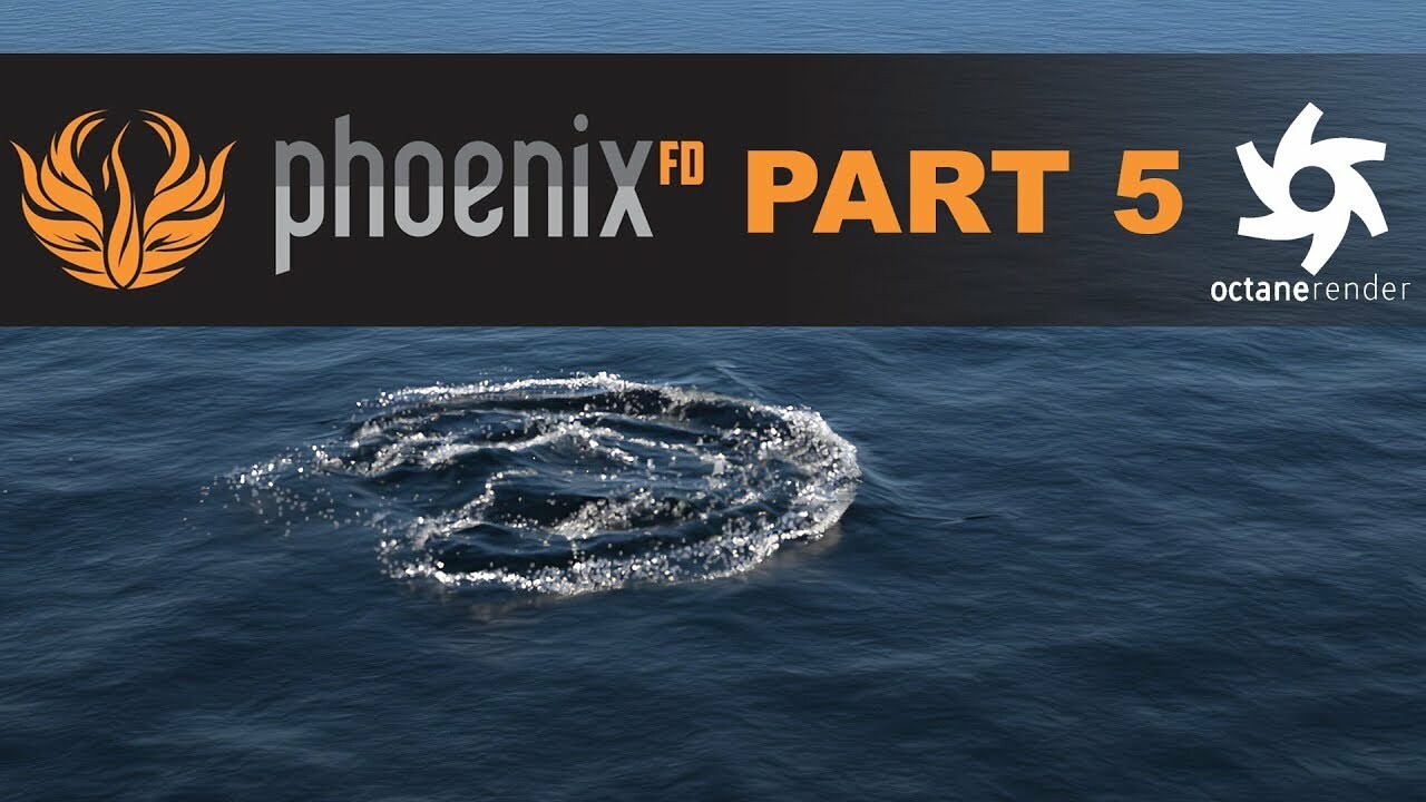 ArtStation - Phoenix FD. Ocean simulation and TyFlow object interaction ...