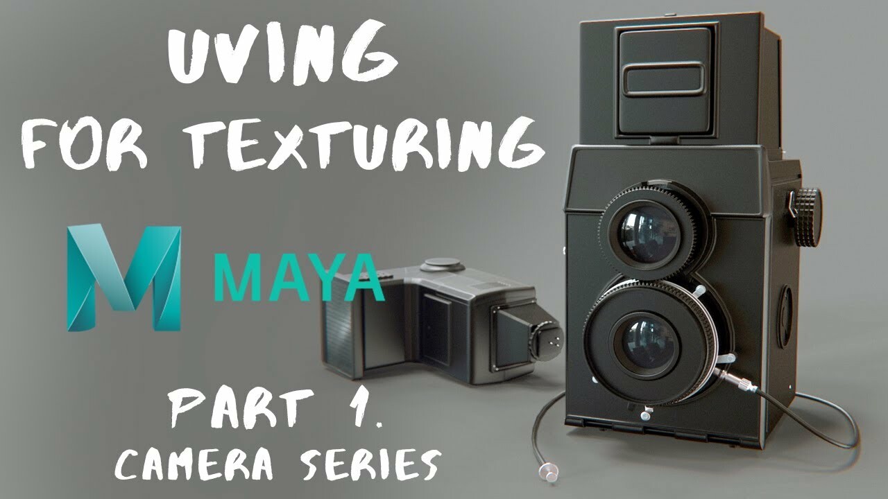 ArtStation - Camera Part 1: Uving for Texturing (in Maya)