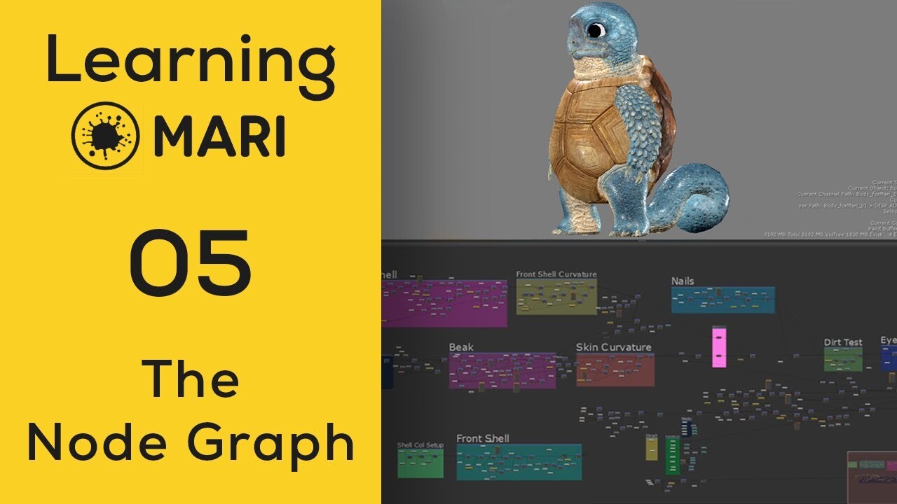 ArtStation - Mari for Beginners - 05: Nodes and The Node Graph