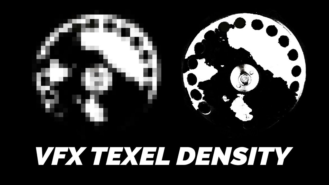 Paul H. Paulino - How To Find The Right TEXEL DENSITY For Your Asset | VFX