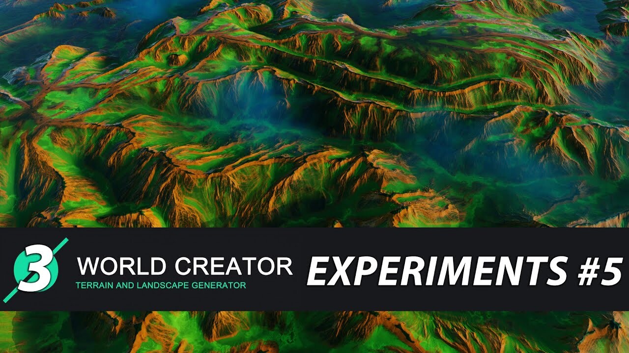ArtStation - World Creator 3. Alpha.(build from 16 oct-2020) Experiments #5