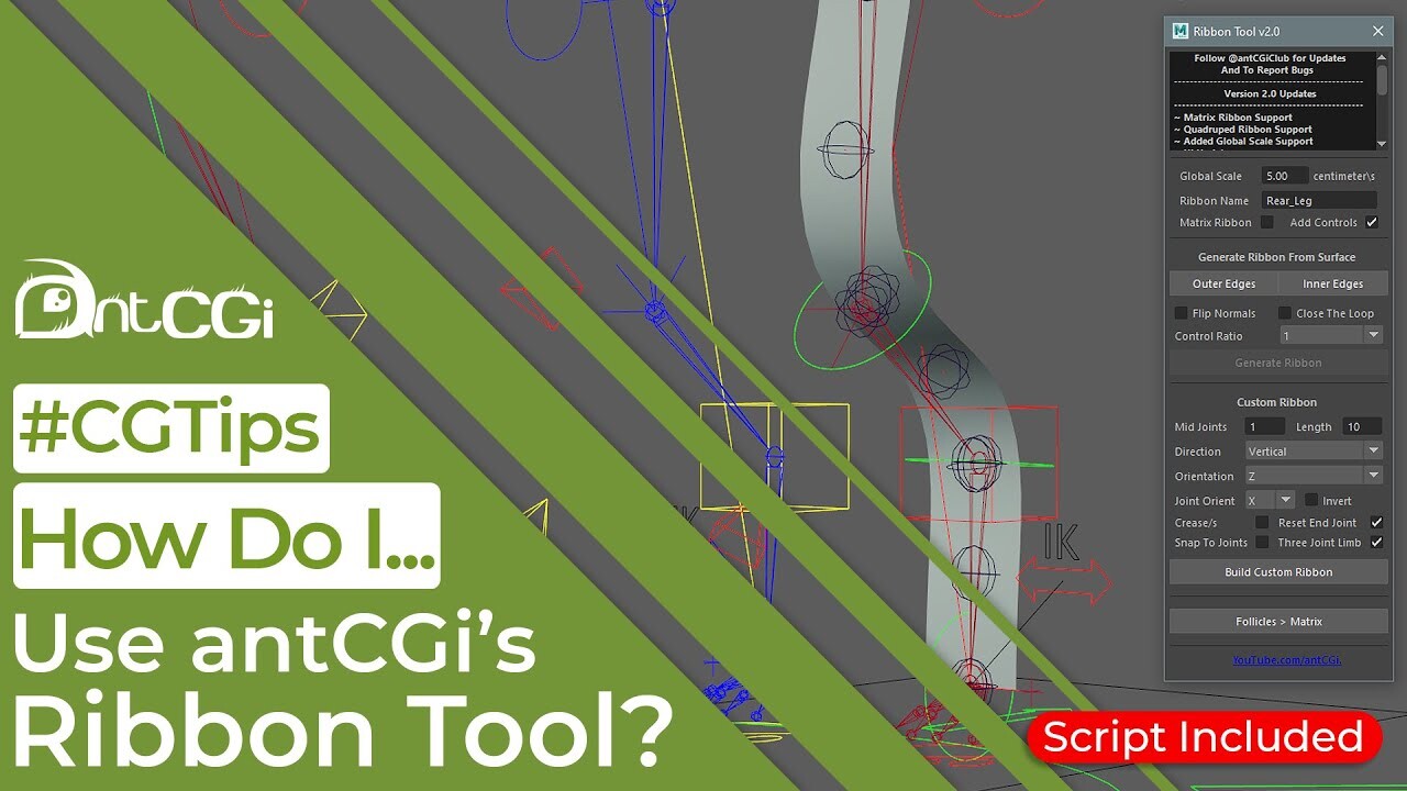 ArtStation - Ribbon Creation Tool v2
