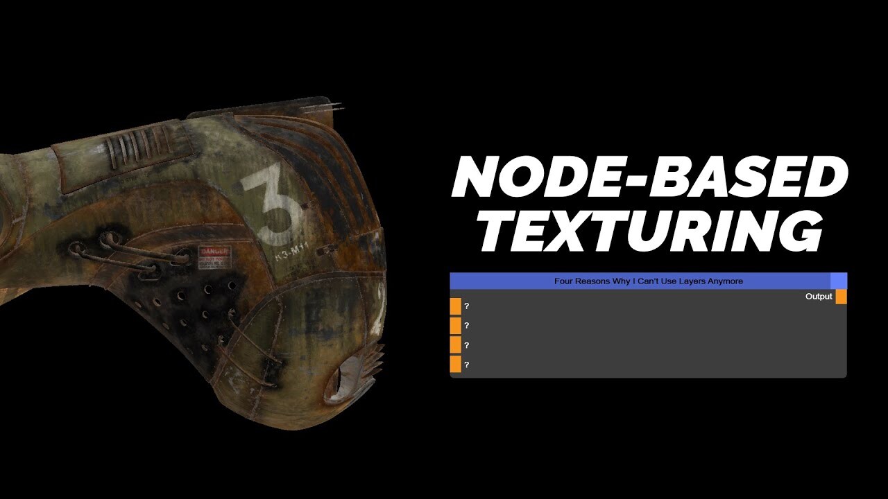 ArtStation - The Benefits Of A Node-Based Workflow | 4 Reasons