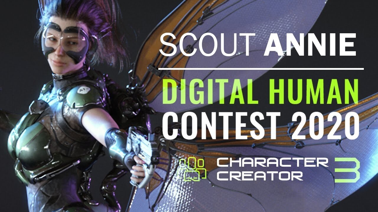 ArtStation - Character Creator Digital Human Contest Entry - UPDATE 16