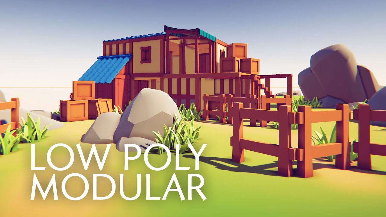 ArtStation - (EP11) Blender to Unity - Modular Medieval Town Unity 2019 ...