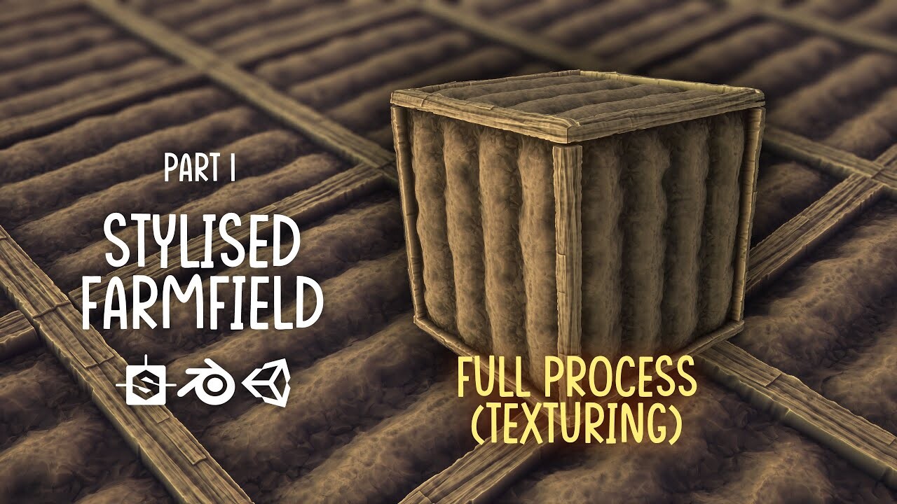 ArtStation - Stylised 3D FARM (Part 1) Game-Ready Assets in Blender ...