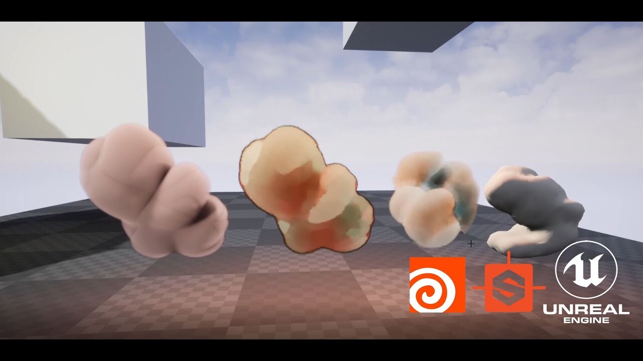 ArtStation - Procedural Stylized Smoke