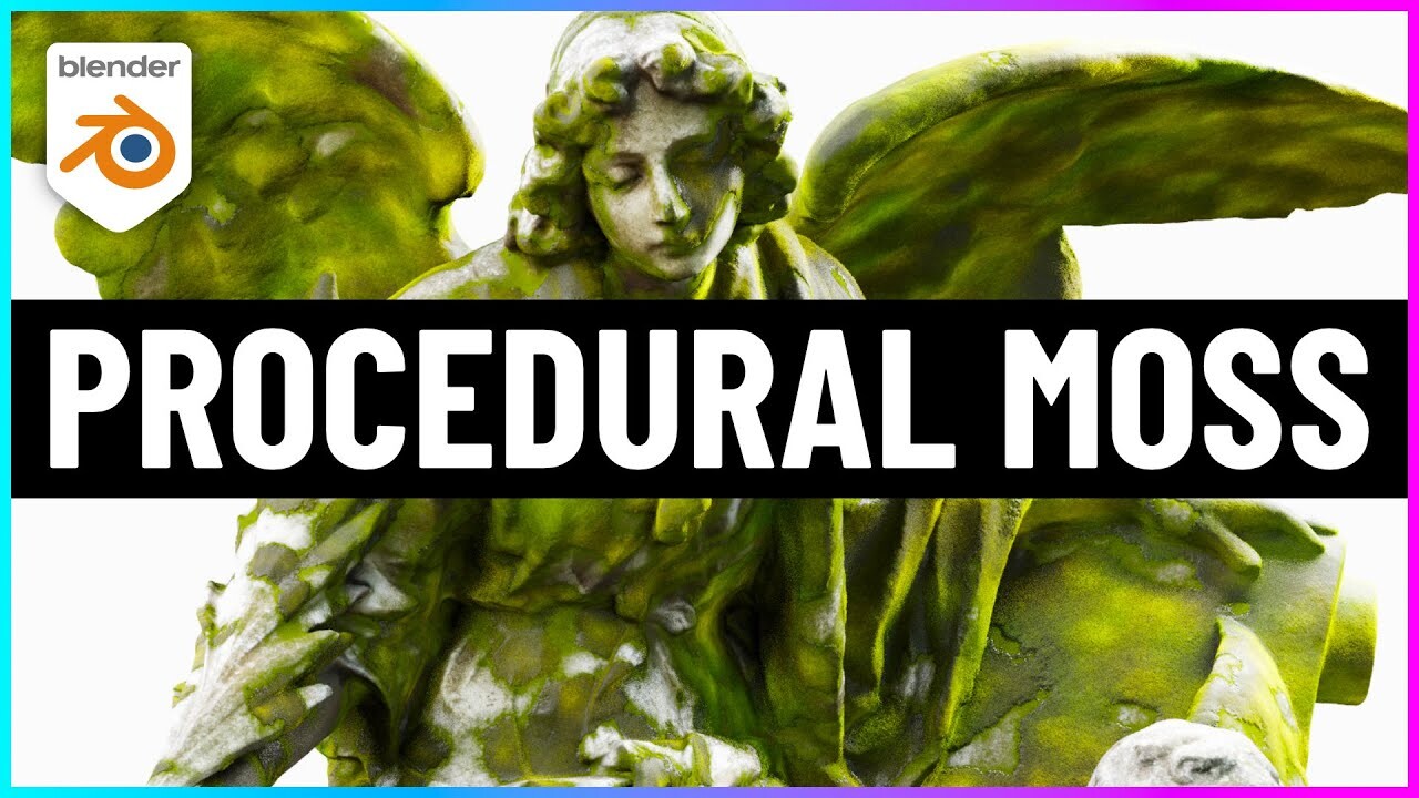 ArtStation - Beautiful Procedural Moss for Blender!