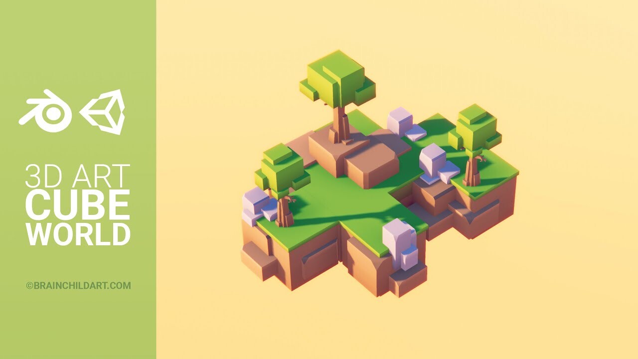 ArtStation - [Blender & Unity] Playful, Simple & Clean 3D Game Art ...