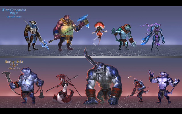 ArtStation | Taran Fiddler submission on Character Design