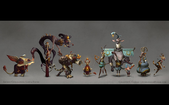 ArtStation | Collette Curran submission on Character Design