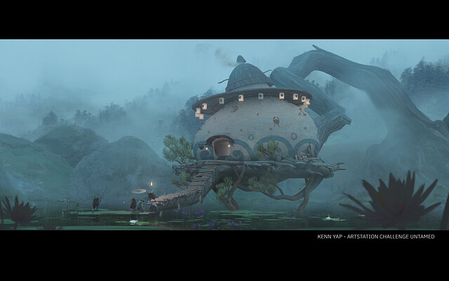 ArtStation | Kenn Yap submission on Environment Design