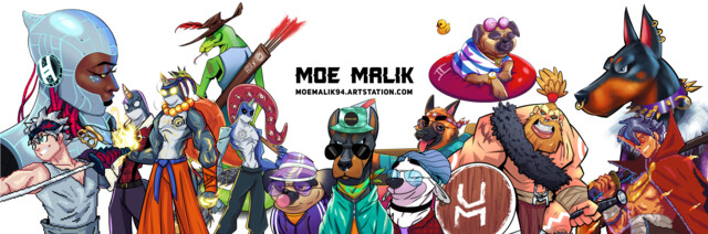 ArtStation - Moe Malik