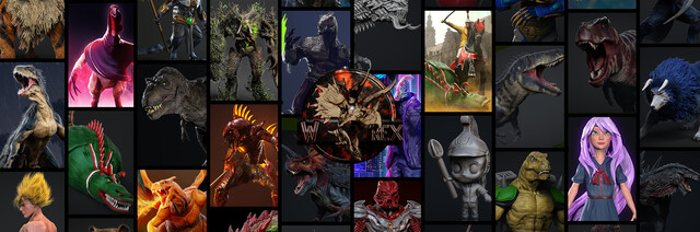 ArtStation - Kevin Vanwijmelbeke W.rex